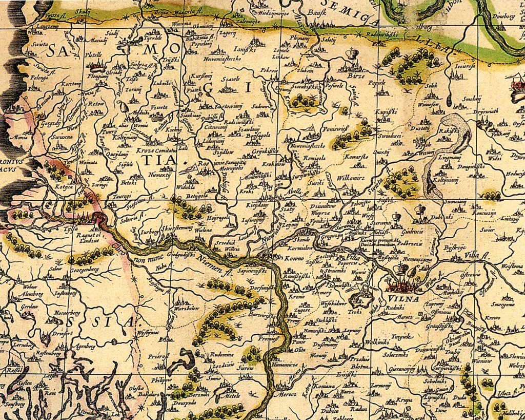 Žemėlapis | Lietuvos istorija