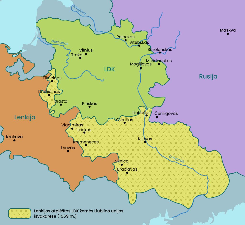 Liublino unija | Lietuvos istorija